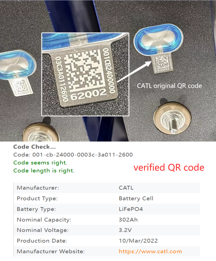 4 Cái/gói Catl 3.2v Lifepo4 Prismatic Lfp 302ah 310ah Catl Pin Tự Làm ...