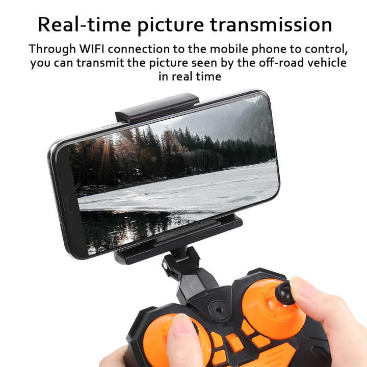 Alloy RC Car with HD 720P WIFI FPV Camera - Fun & Thrill