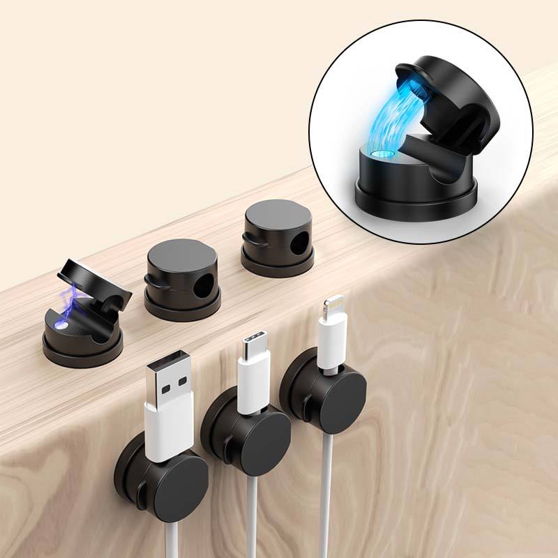 Universal Self-Adhesive Electronics Wire Organizer
