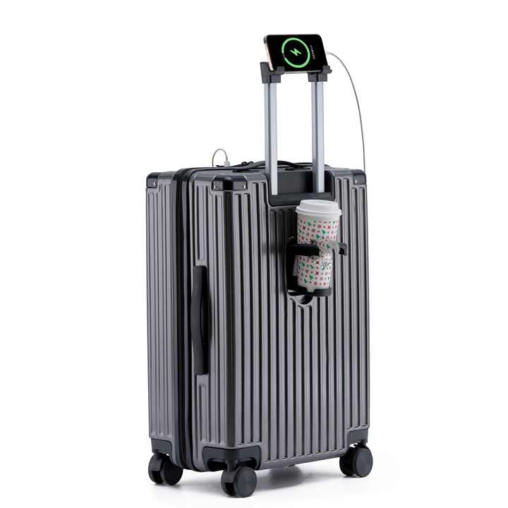 Hign Quality Aluminum Luggage Portable Trolley Box Large Capacity ...