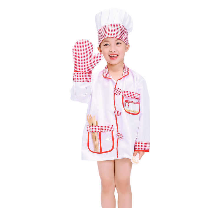 Multiple Types Chef Career Day Costumes for Kids Child's Role Play ...