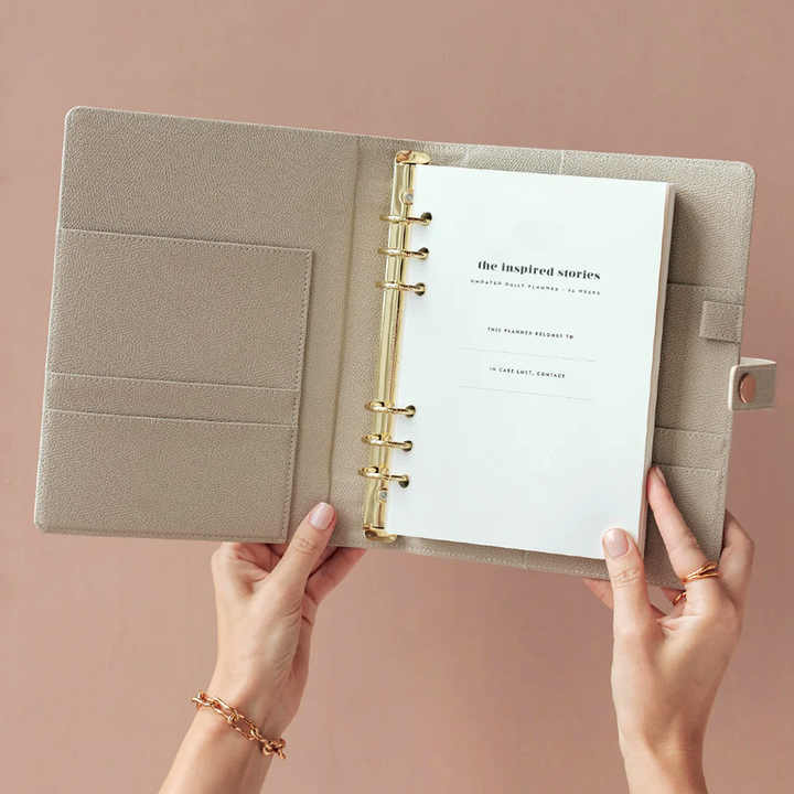 Custom A5 Ring Binder - Organizer for Planners & Journals