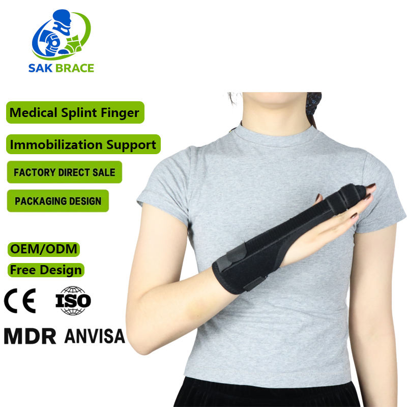 Medical Orthopedic Adjustable Finger Orthosis Aluminium Plate Support ...