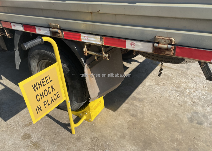 Stopping Device 20T Loading Capacity Polyurethane Wheel Chock