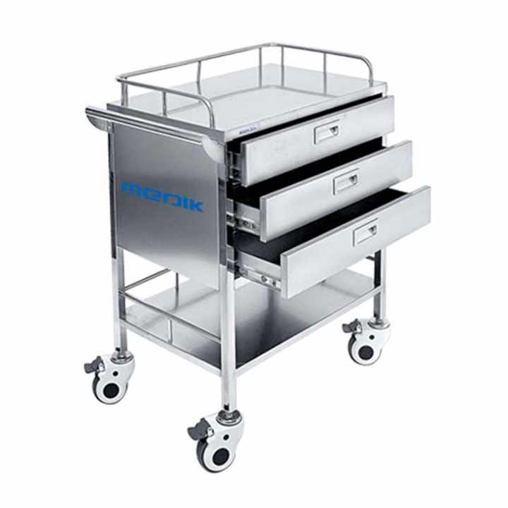 Medical Hospital Dressing Stainless Steel Surgical Trolley