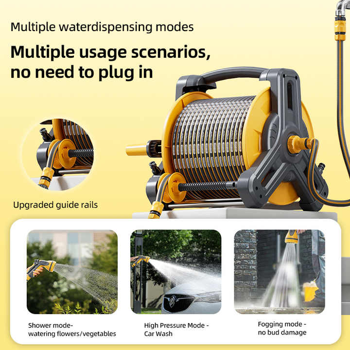 Andeca Garden Hose Reels - Durable, Wall-Mountable Solutions
