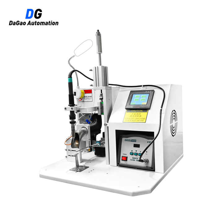 Semi Automatic USB Connector Electrical Cables Soldering Machine for ...