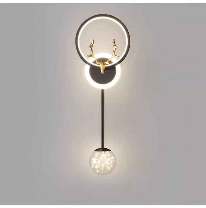 Modern Nordic Style LED Wall Lamp Luxury Simple Iron Body with E26 Base ...