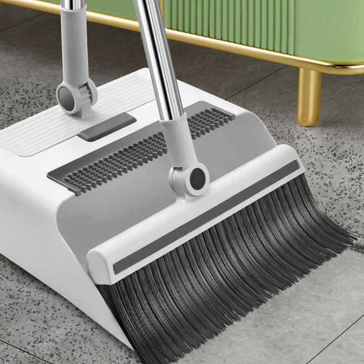 Long Handle Brooms Household Sweeping Broom Dustpan Combo Set With Floor Brush| Alibaba.com