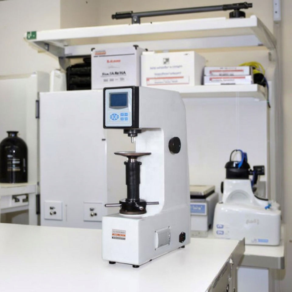High Precision Digital Rockwell Hardness Testing Machine Tire Rubber ...
