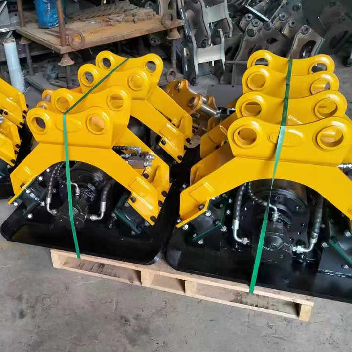 Plate Compactor Attachments for Excavators for Soil Compaction in ...