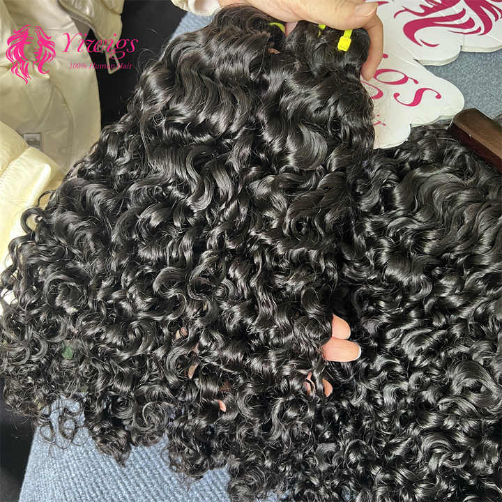 Grade 12A Burmese Curly Bundles Unprocessed Cabello Humano Natural ...