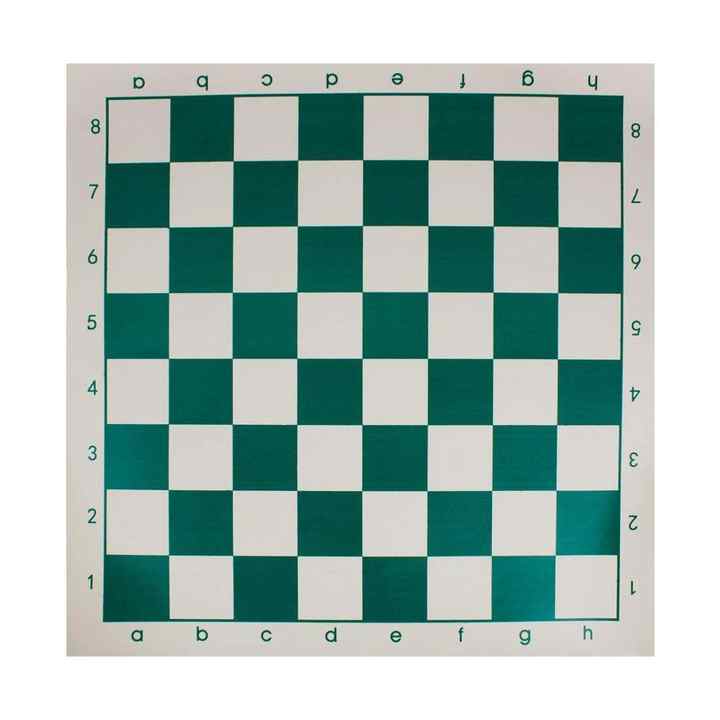 Plastic Vinyl Chess Board - Tournament Quality & Portability