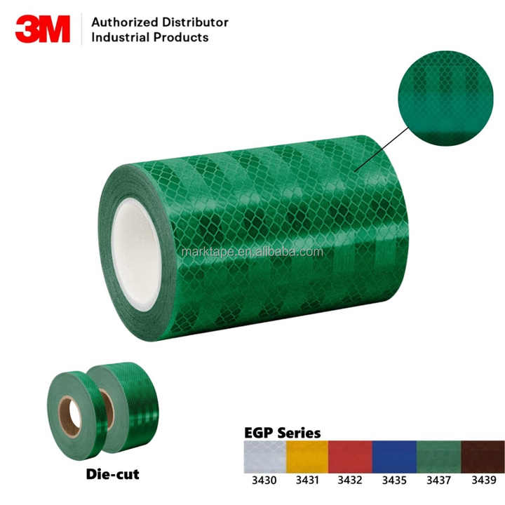 3M 3437 Green Engineer Grade Prismatic Reflective Sheeting Customized ...