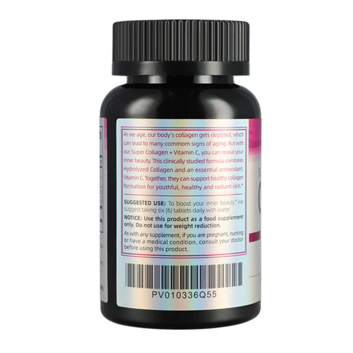 Super Collagen Capsules Plus Vitamin C Supports Skin Hair and Nail ...