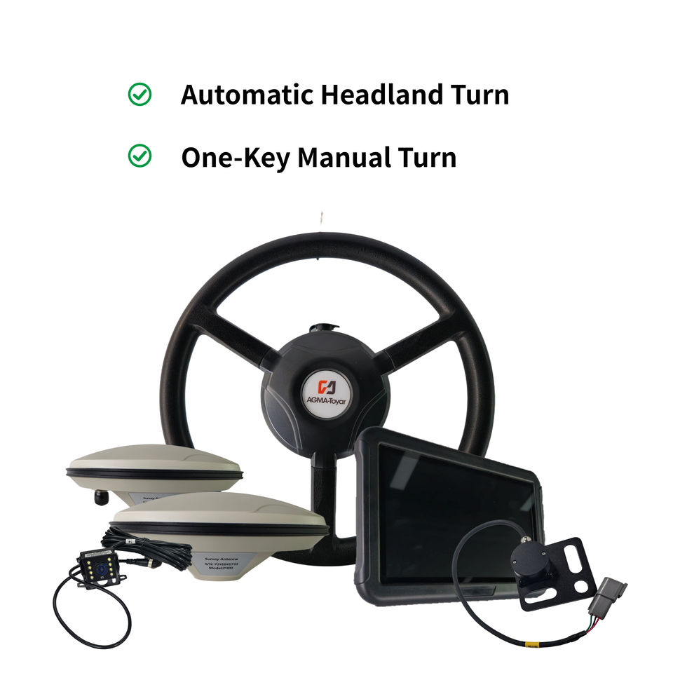 AGMA TOYAR: Precision Agricultural Automatic GPS Steering System with 2 ...