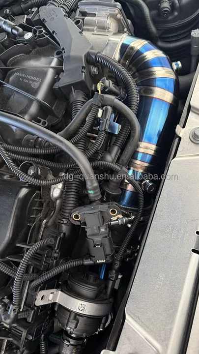 New High-Flow Titanium Intake with Inlet + Charge Pipe-for for G42M240i ...