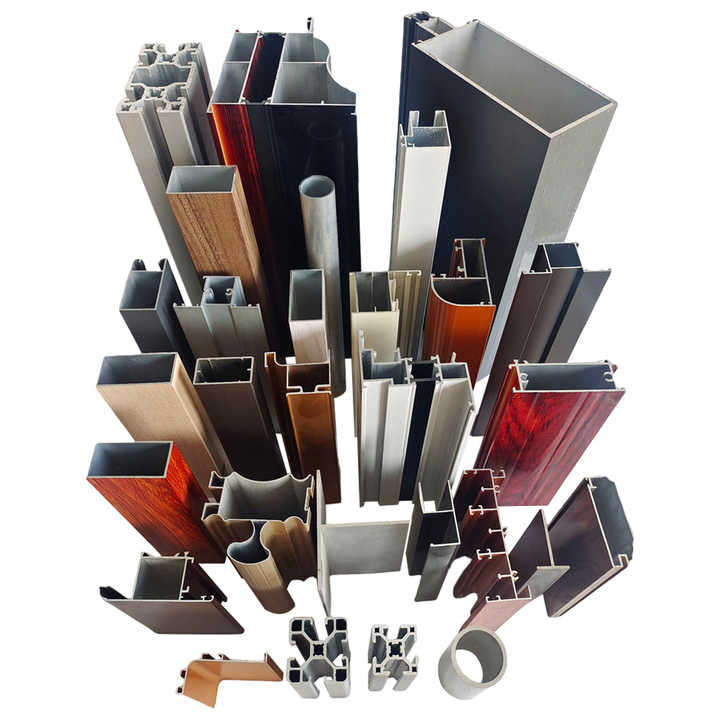 Aluminum Extrusion Profile With Anodize Surface windows Doors Powder ...