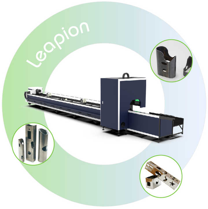 Leapion Fiebr Laser Cutter 3000w 6000w Pipe Laser Cutting Machine for ...
