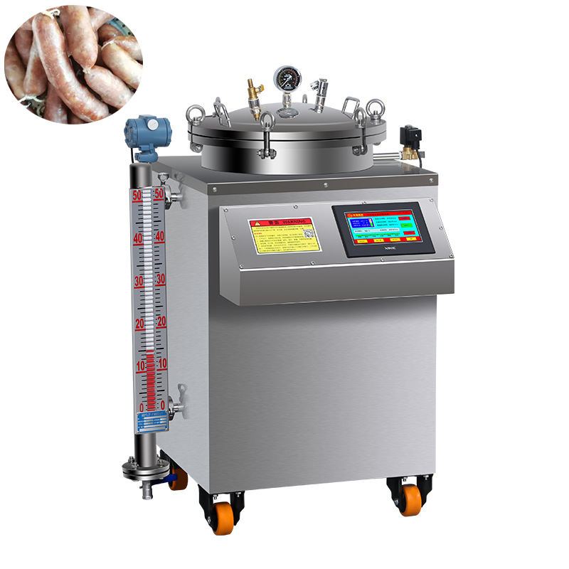 Retort for Vacuum Packaging Vertical Autoclave Sterilizer Food Steam ...