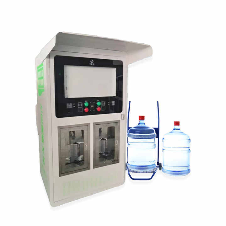 Smart coin-operated mineral water vending machine automatic pure water ...