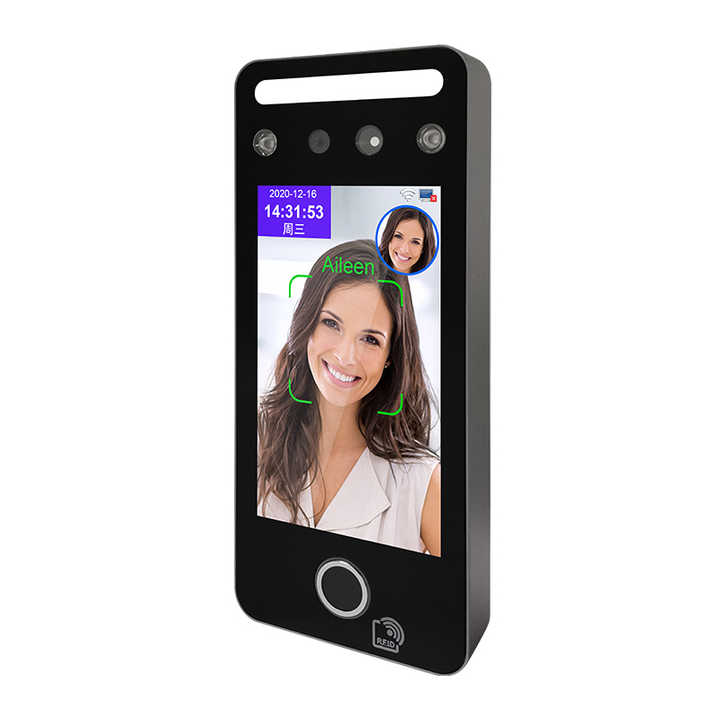 Cloud Connected Wifi TCP/IP AI Dynamic Face Recognition QR Reader Access Control System With ...