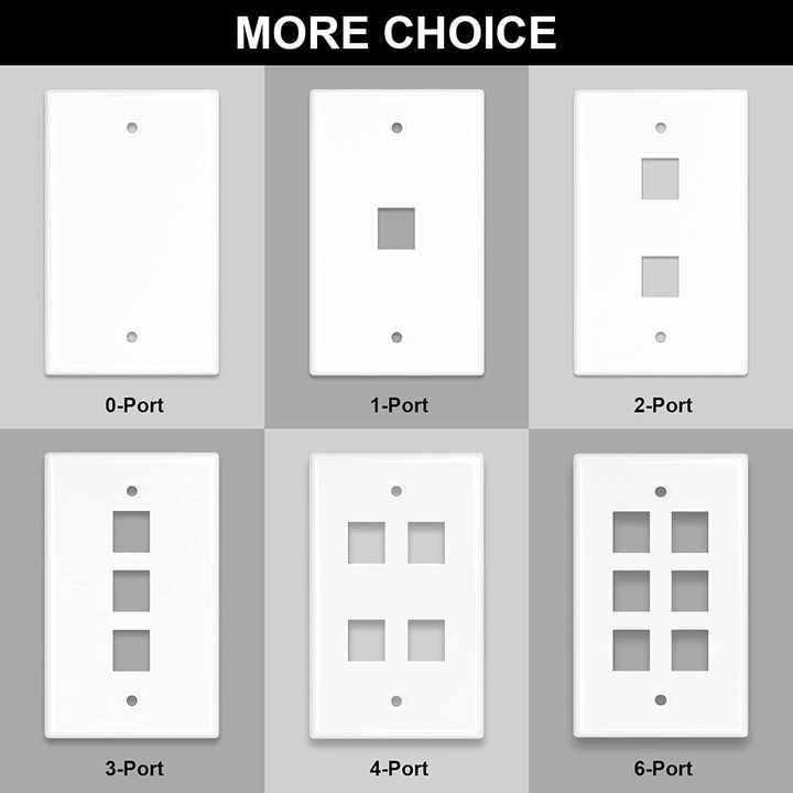 Keystone Wall Plates - Versatile Solutions for Every Room