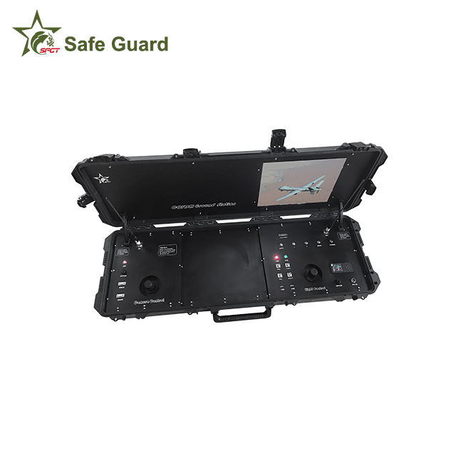 Portable UAV Flight Control Station Case - 17" LCD, Adjustable RF ...