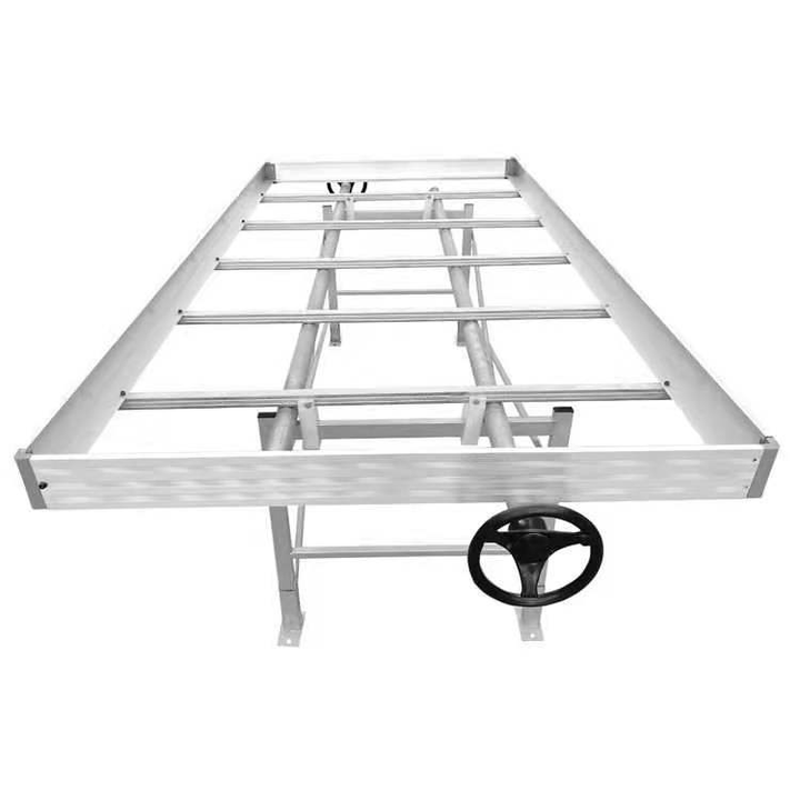 Greenhouse 4x8 Flood Rolling Bench - Hydroponic Growing Table