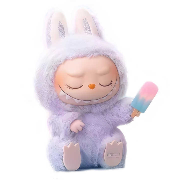 Asli POPMART Labubu V2 3rd koleksi kotak buta PVC bahan vinil Anime ...