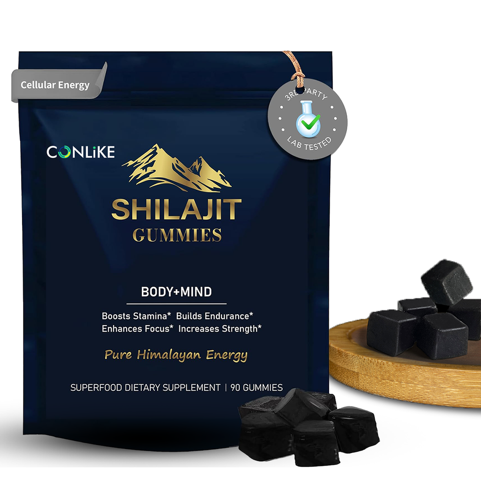 Himalayan Shilajit Humic Fulvic Acid Gummy Candy Organic Vegan Gummy ...