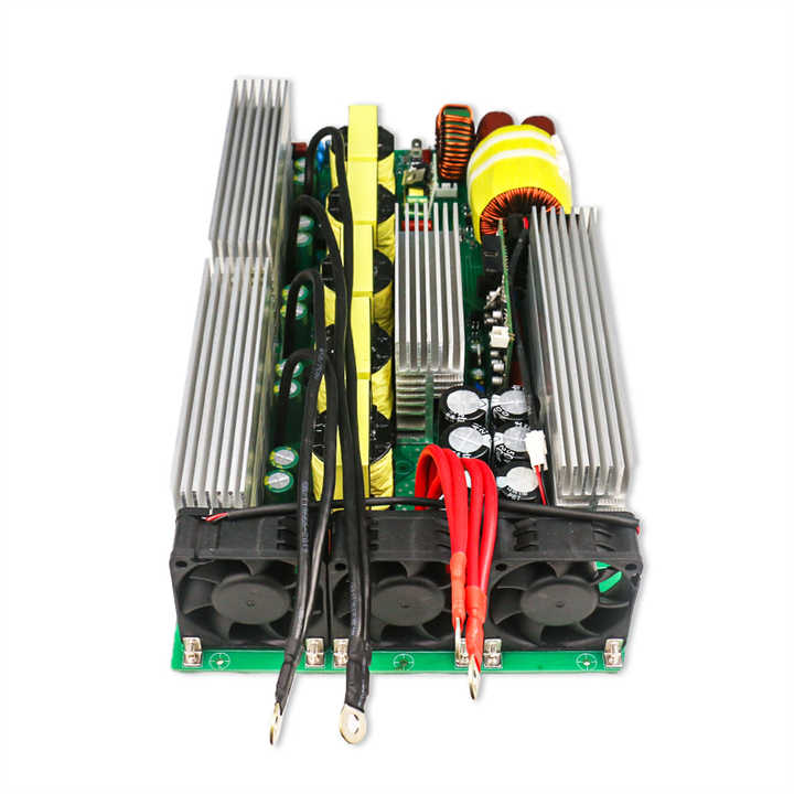 6000W/6KW Pure Sine Wave Inverter Board 24/48V DC to 220V/230V AC PCBA ...