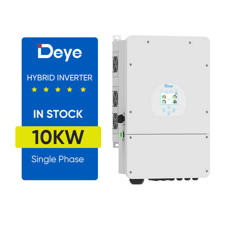 Deye Hybrid Inverter 10KW 12KW Single Phase Deye Solar Inverter SUN-10K-SG02 LP1-EU-AM3 SUN-12K ...
