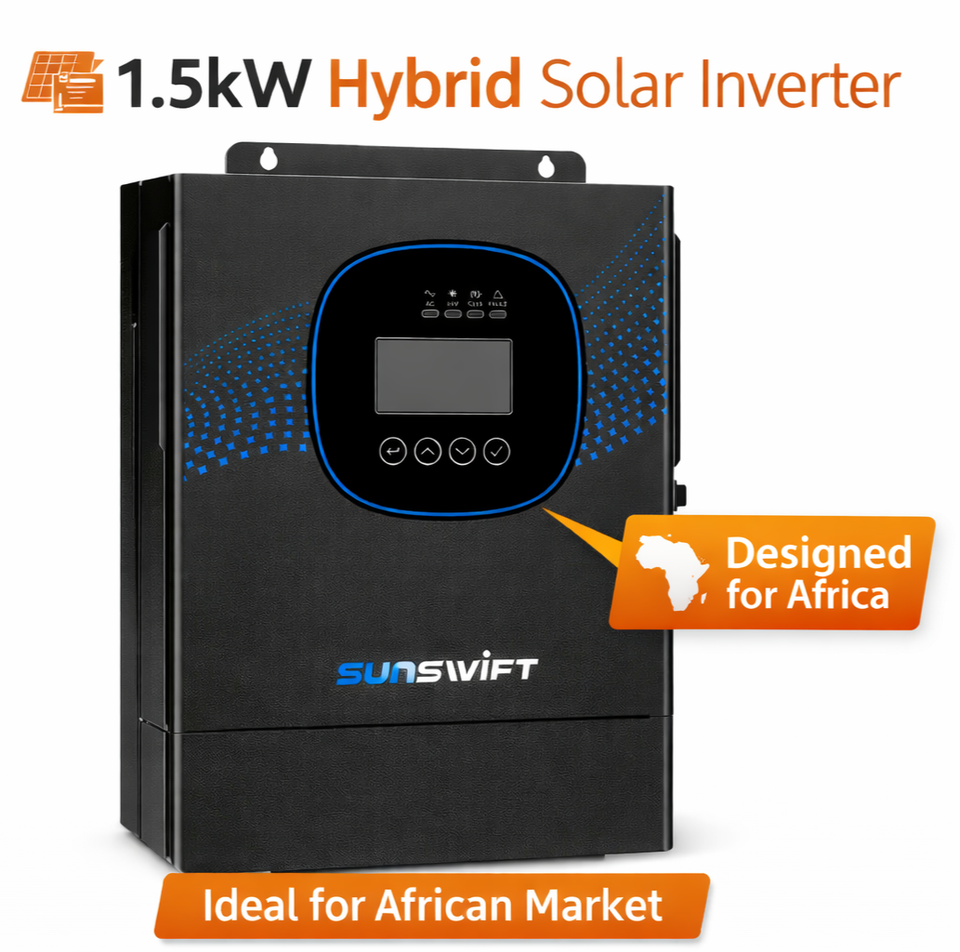 1.5KW 12V Solar Hybrid Inverter High Breed Solar Inverter for ...