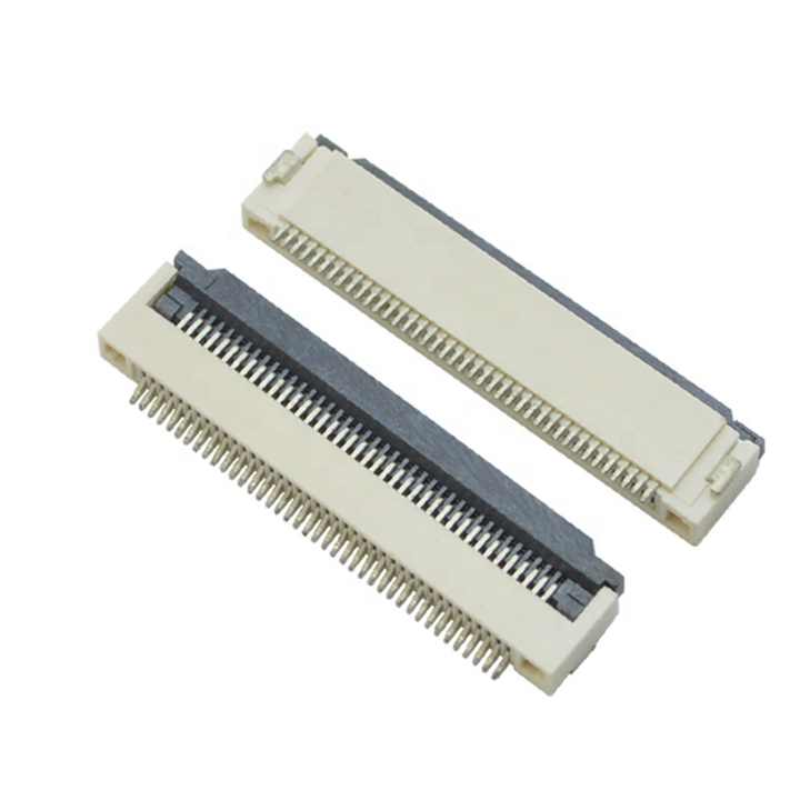 Holy Clamshell Type 0.5mm Pitch 4-20Pin Bottom Contact H=2.0mm ZIF SMD ...