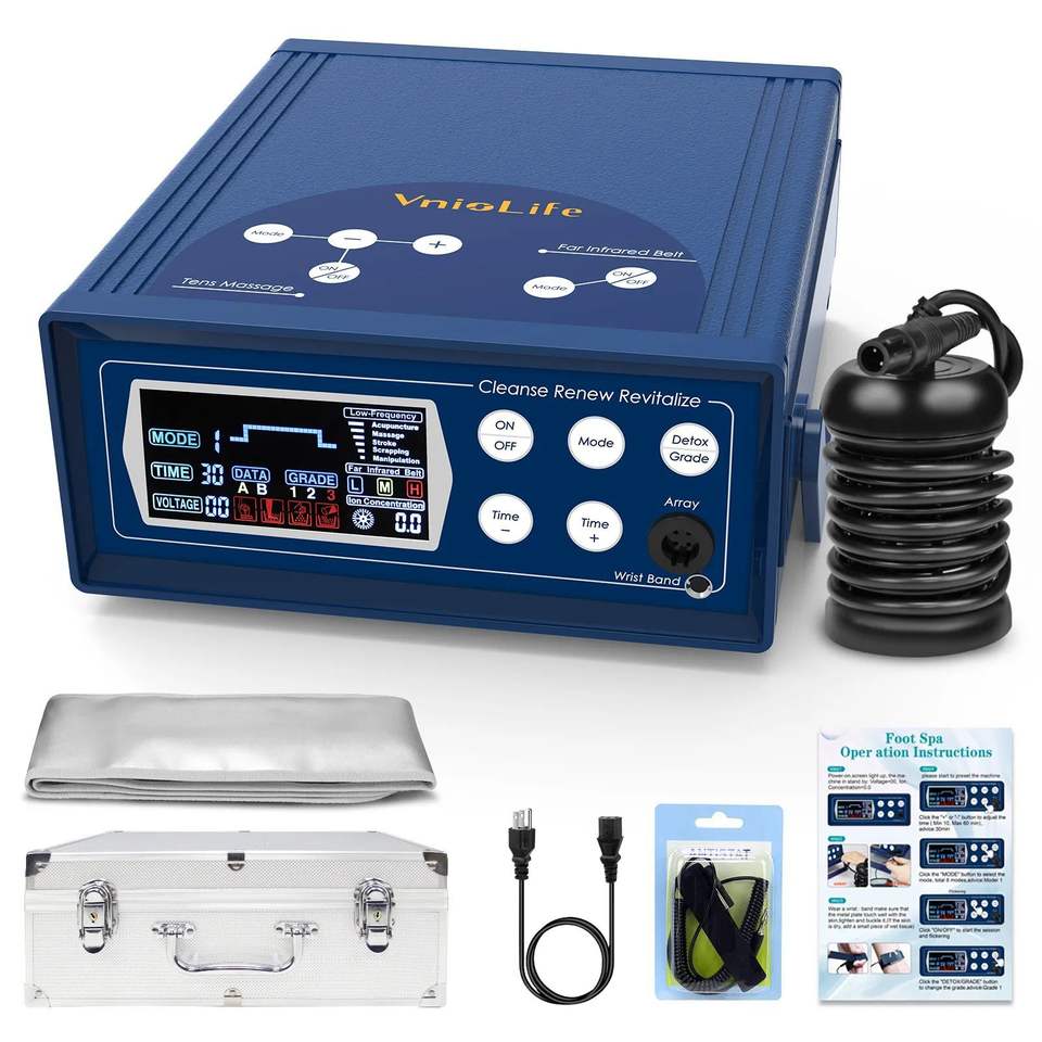 Foot Spa Safebond 2025 Ionic Foot Flush Machine Manual-Wired Control ...
