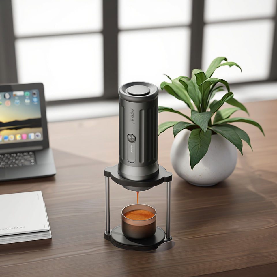 Mini Portable Coffee Maker Espresso Coffee Machine Professional ...