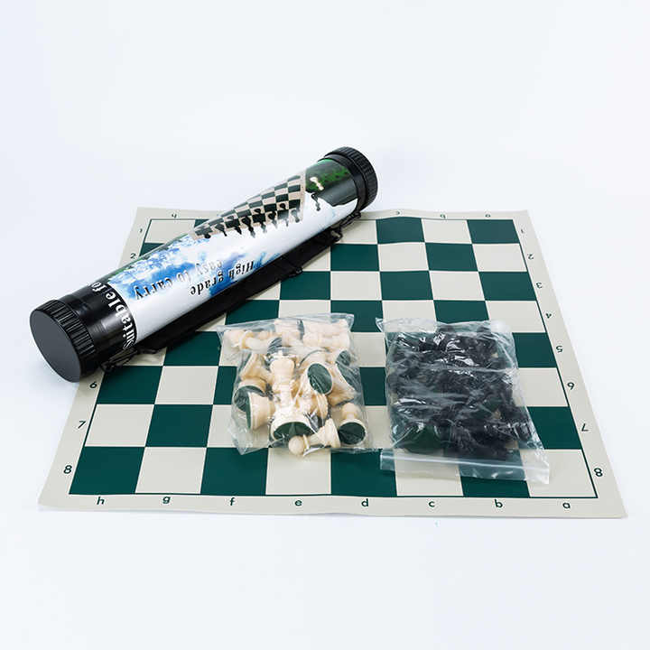 HAIWEGO Portable Folding Chess Mat - Regulation & Travel Set