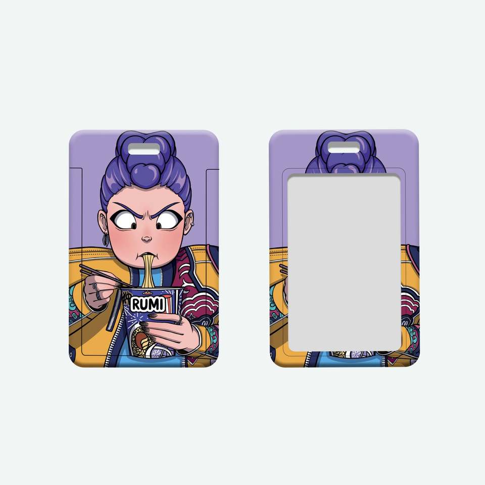 Hot Selling KPop Demon Hunters Card Holder Student ID Badge Holder ...