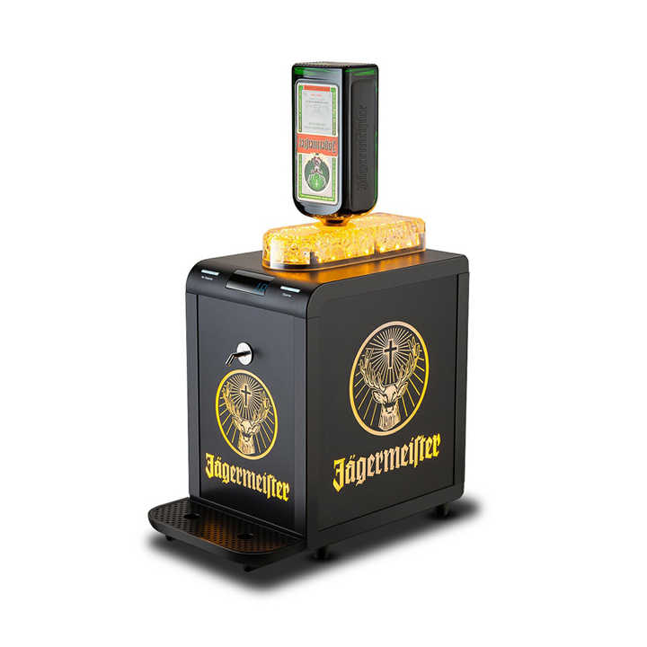 Compressor Refrigeration Shot Chiller Dispenser Custom Logo