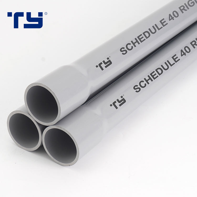 TY Manufacturer Pvc Conduit Fittings PVC Belled ETL CETL SCH40 Rigid ...