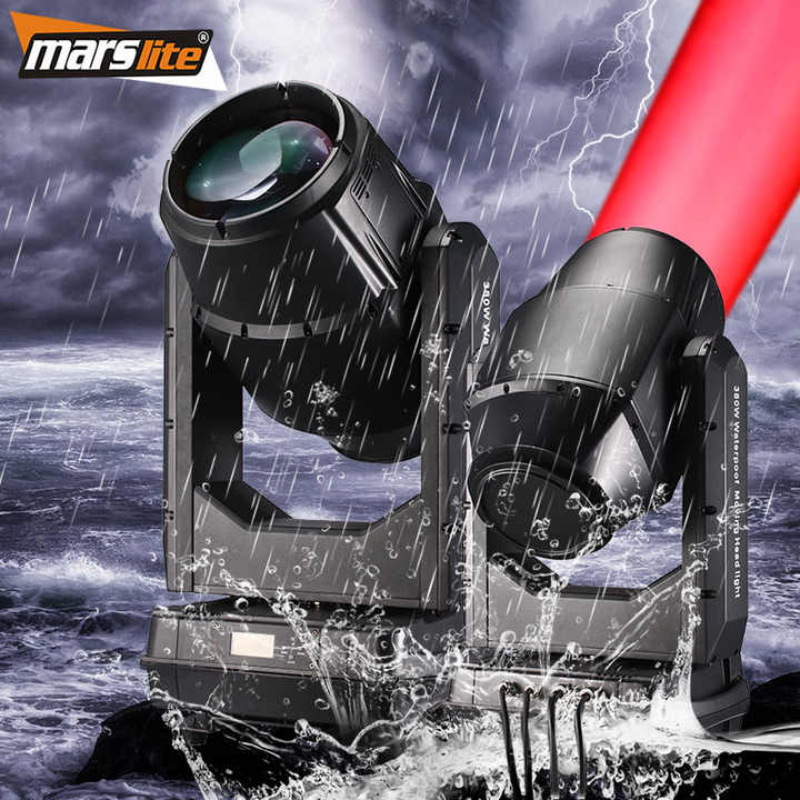 380w Waterproof Moving Head Light IP65 - 3in1 Beam Spot Wash