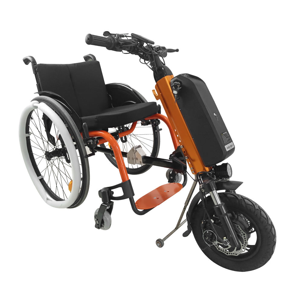 Tricycle Electric Connected Power Handcycle Wheelchair Head Attachment ...