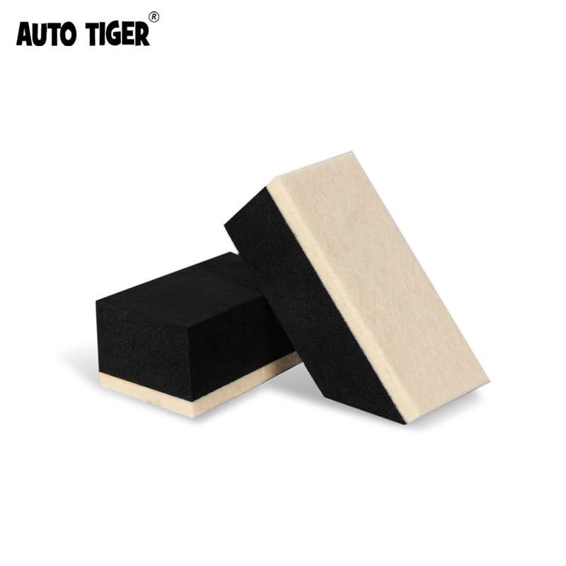 AUTO TIGER Car Front Glass Oil Film Cleaning Sponge Glass Cleaning ...