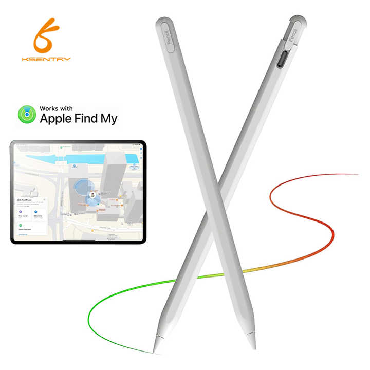 Hidden USB-C Charging Port Aluminum Alloy Stylus Pencil for iPad ...
