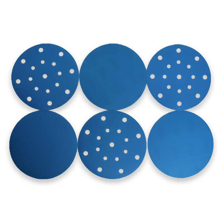 125mm P120 E-Weight Red Sandpaper Silicon Carbide Orbital Sanding Discs ...