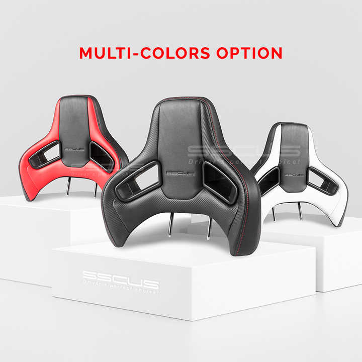 スポーツシートヘッドレストSSCUS Orifix PUレザー軽量レーシングギアカスタムロゴ販売| Alibaba.com