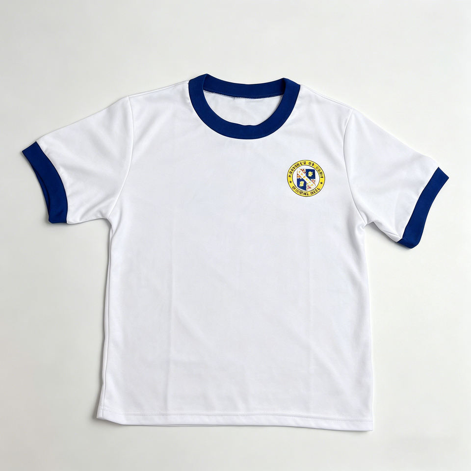 Custom Philippines Cebu Province School Uniform T Shirt Student White ...