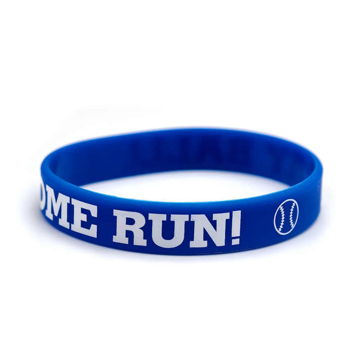 Baseball Silicone Rubber Bracelets Baseball Wristbands for Gifts Party ...