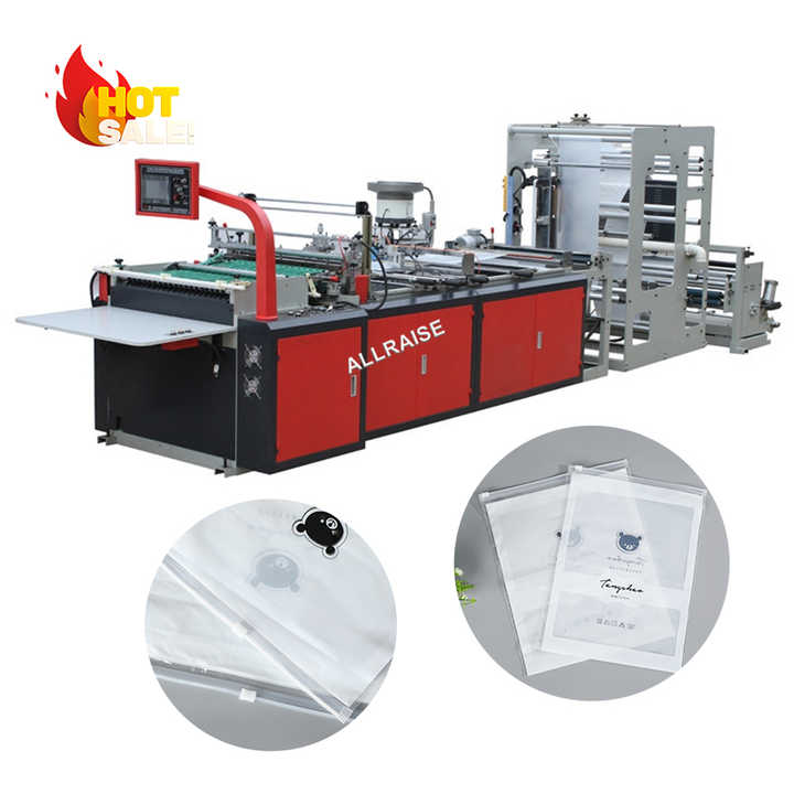 Automatic PE PP Polythene Plastic Ziplock Bag Machine